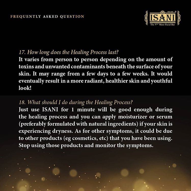 FAQ's - ISANI Malaysia